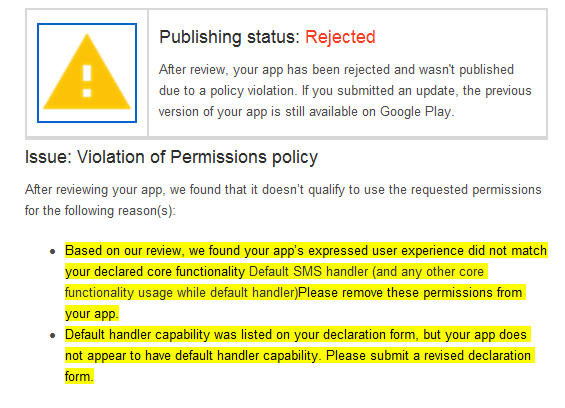 Violation Of Permissions Policy B4x Programming Forum 7930